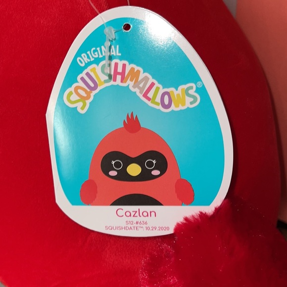 Kellytoy | Toys | 2 Cazlan The Cardinal Squishmallo Nwt | Poshmark